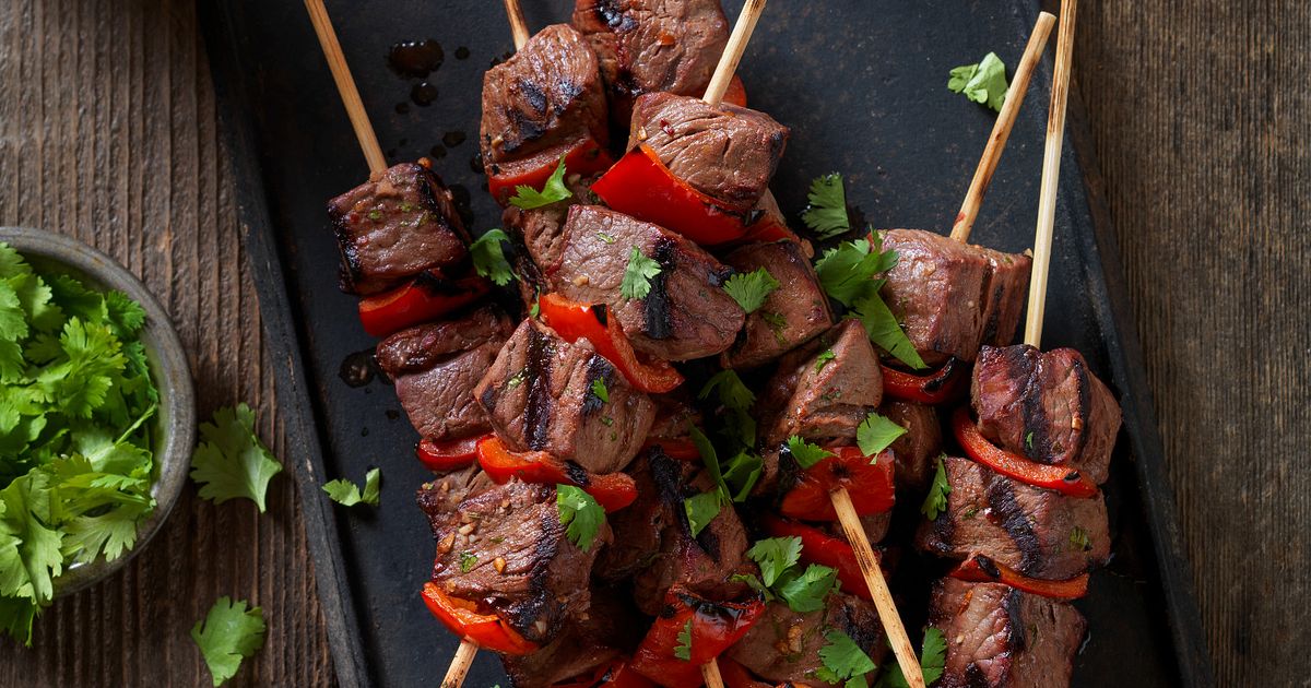 Spicy Portuguese Beef Kabobs | Beef Loving Texans | Beef Loving Texans ...