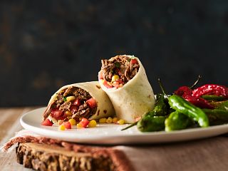 Southwest Beef Wraps
