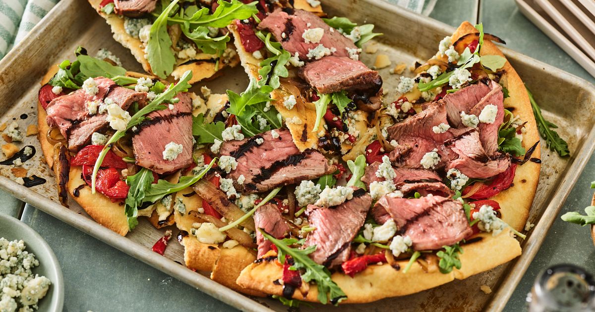 Grilled Steak Flatbread | Beef Loving Texans | Beef Loving Texans is ...
