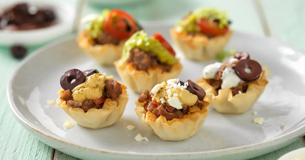 Tiny Greek Beef Tarts | Beef Loving Texans | Beef Loving Texans is your ...