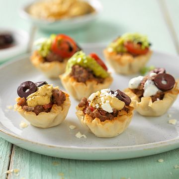 Tiny Greek Beef Tarts