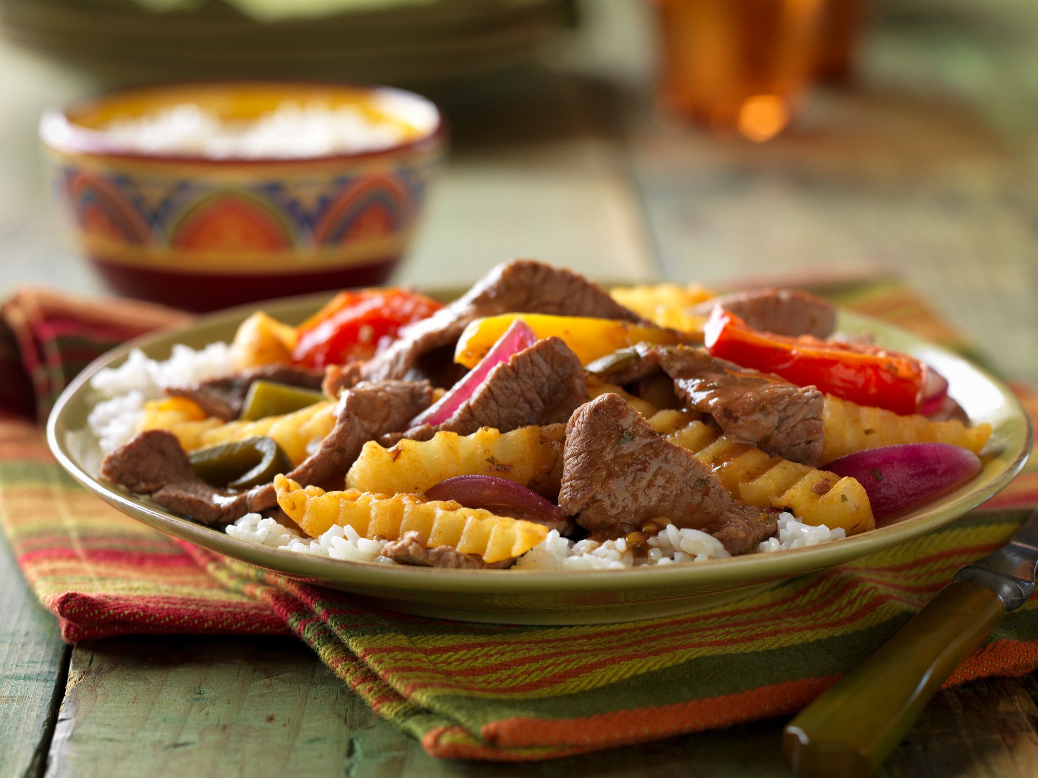 Peruvian Lomo Saltado | Beef Loving Texans