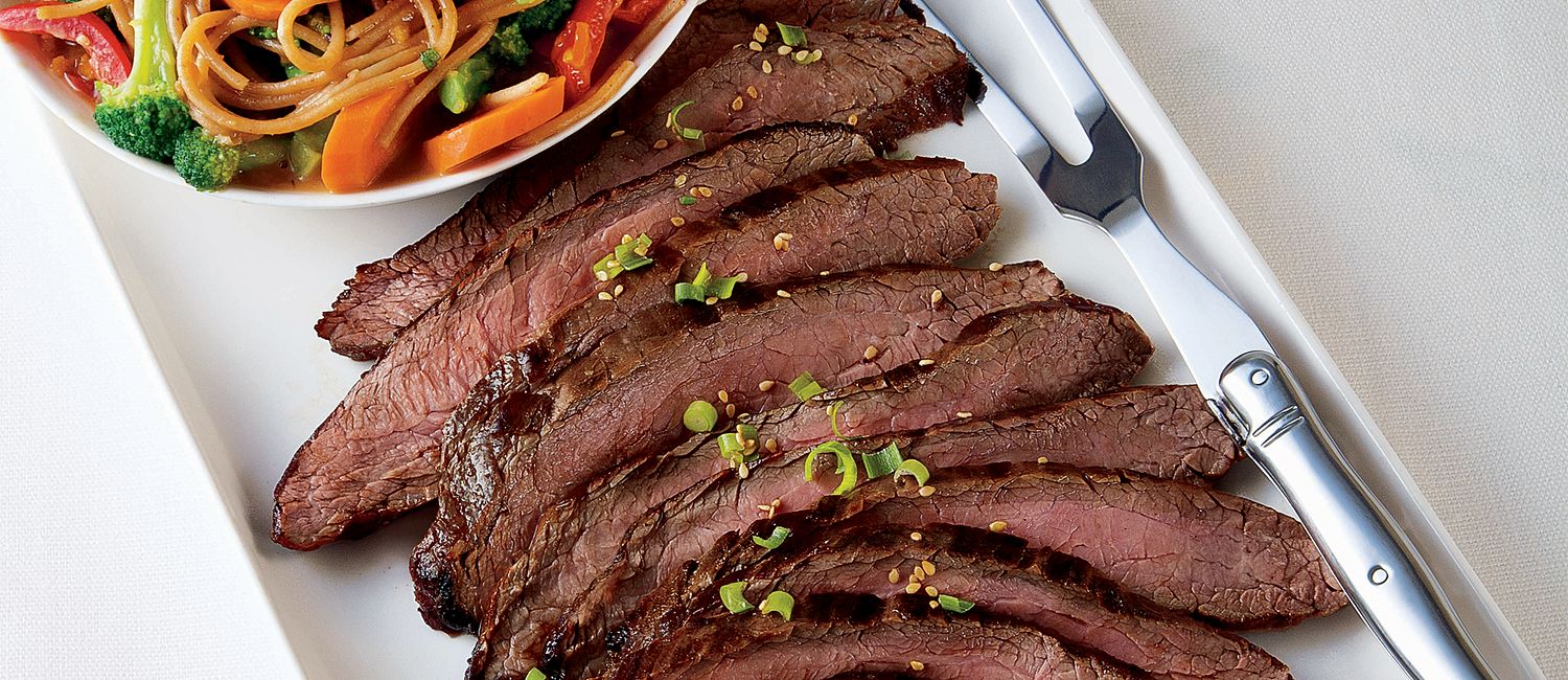 Pacific Rim Grilled Steak & Noodle Salad | Beef Loving Texans