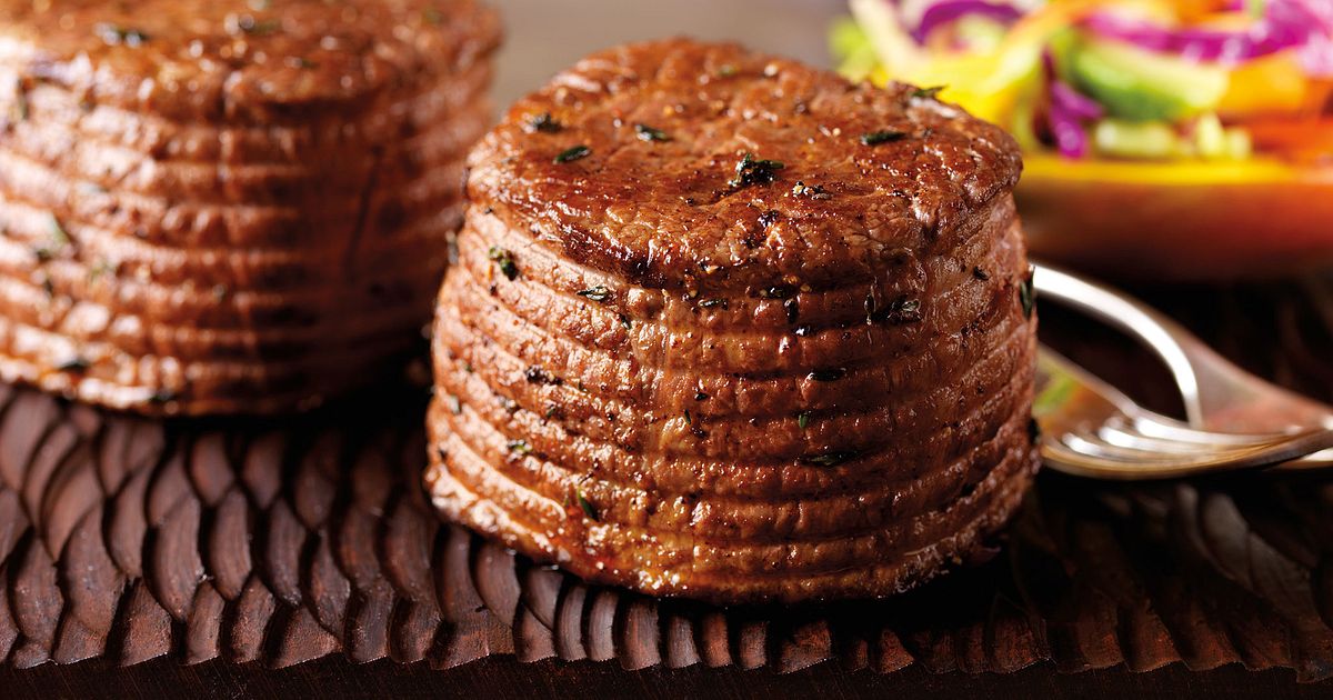 Pepper-Ancho Rubbed Ribeye Filets with Mango Slaw | Beef Loving Texans ...