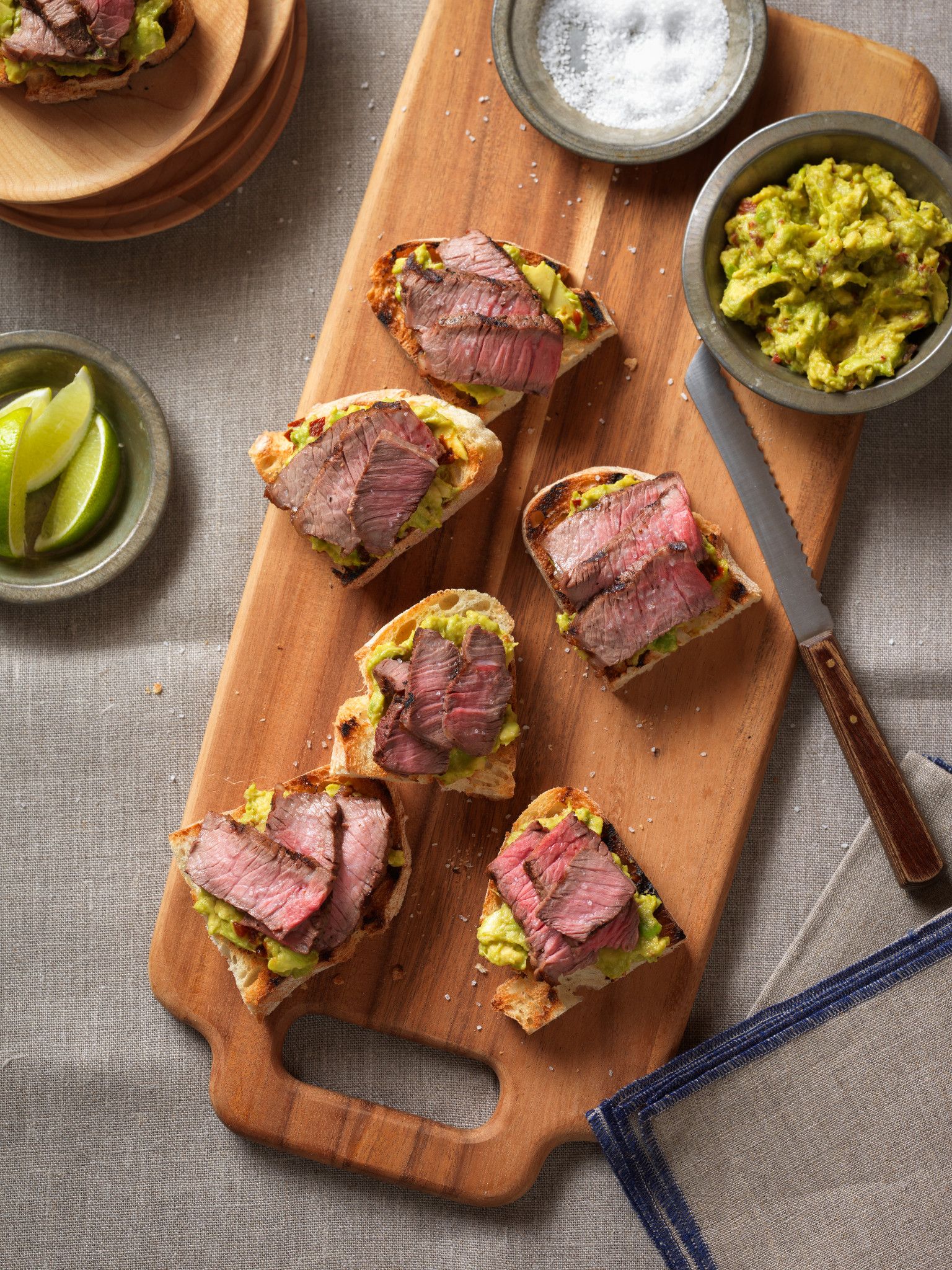 Spicy Steak & Avocado Bruschetta | Beef Loving Texans