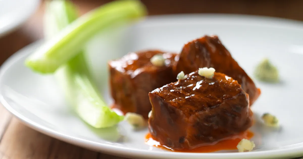 Buffalo-Style Beef Bites | Beef Loving Texans | Beef Loving Texans is ...