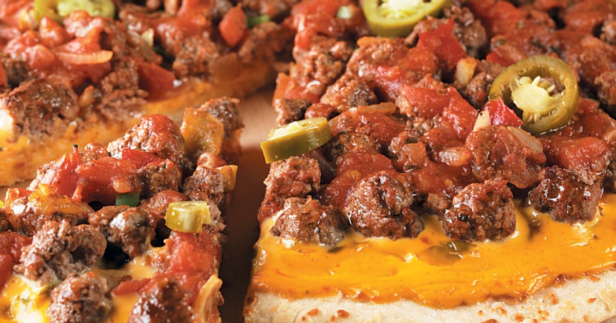 Spicy Nacho Beef Pizza | Beef Loving Texans | Beef Loving Texans is ...