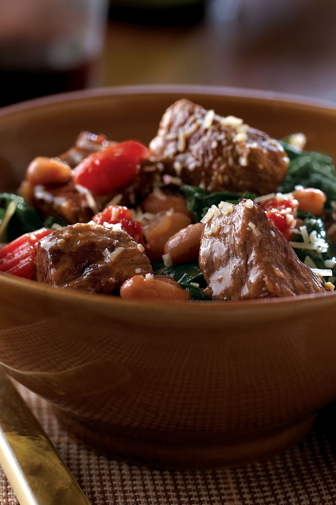 Beef, Bean and Spinach Ragout | Beef Loving Texans