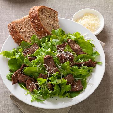 Lemon-Pepper Beef Top Sirloin Steak Salad