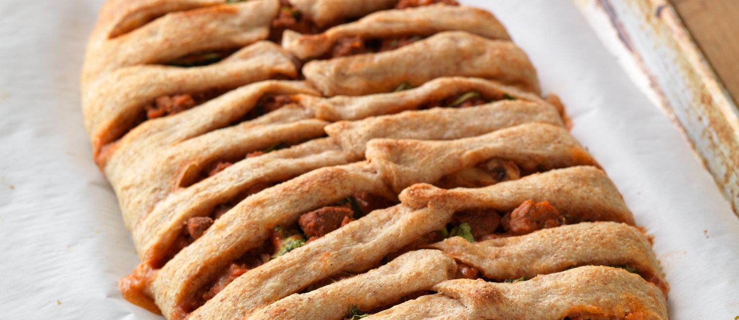 Italian Beef Sausage Stromboli | Beef Loving Texans