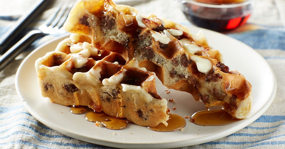 Savory Beef Brunch Waffles | Beef Loving Texans | Beef Loving Texans is ...