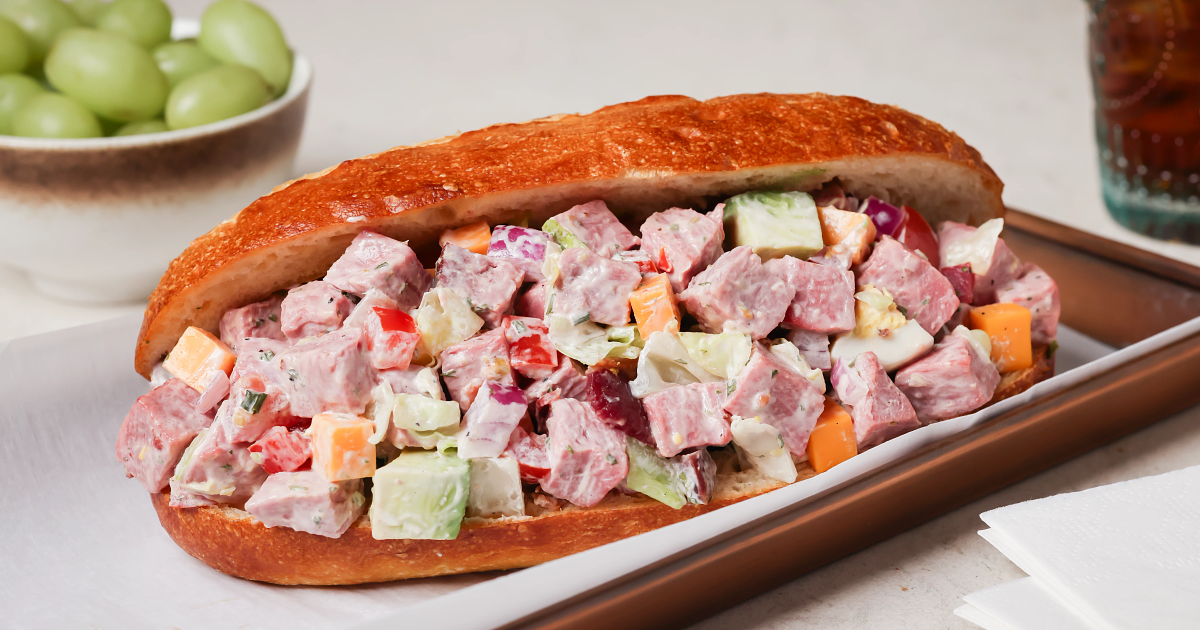 Chopped Salad Beef Hoagies | Beef Loving Texans | Beef Loving Texans is ...