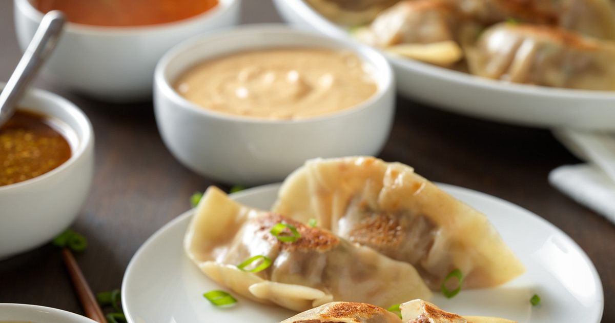 Beef Pot Stickers with Dipping Sauces | Beef Loving Texans | Beef ...