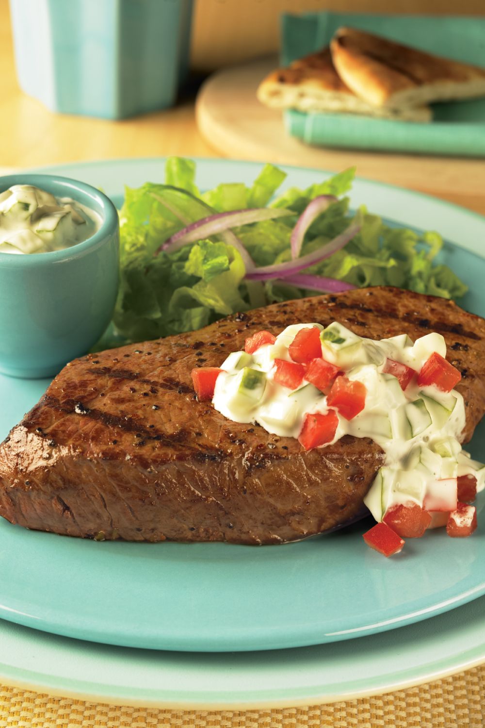 Cucumber Ranch Steaks | Beef Loving Texans