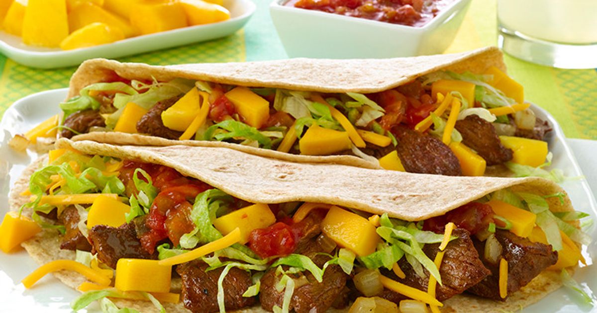 Mango Tango Tacos | Beef Loving Texans | Beef Loving Texans is your one ...