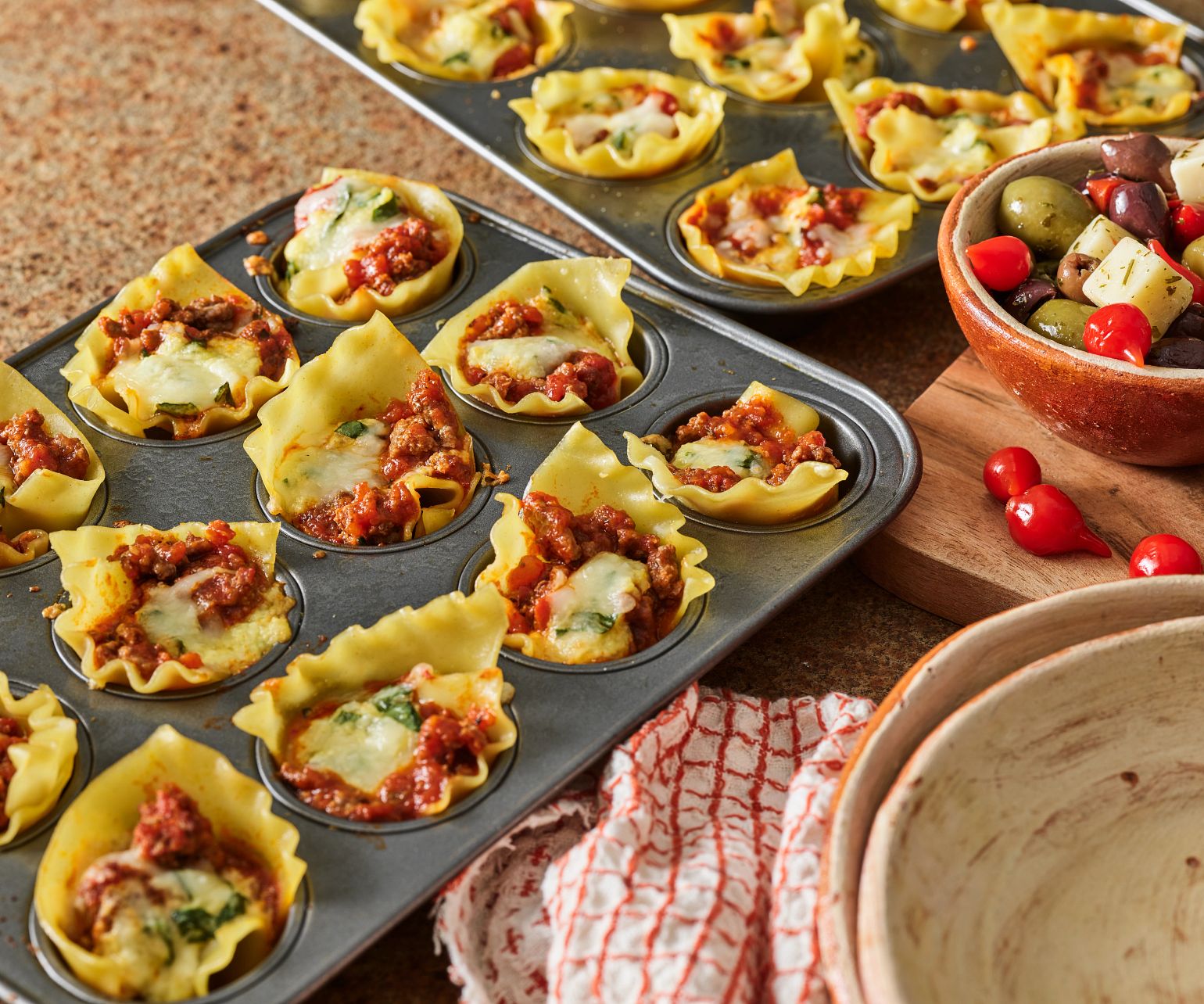Mini Lasagna Bites | Beef Loving Texans | Beef Loving Texans is your ...