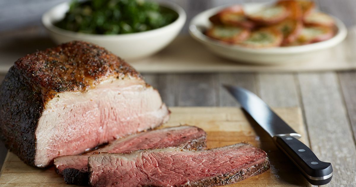 Garlic Herb-Crusted Beef Roast | Beef Loving Texans | Beef Loving ...