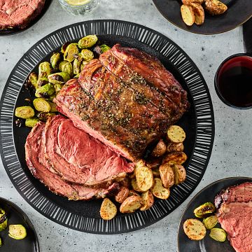 Smoked Herb Rib Roast