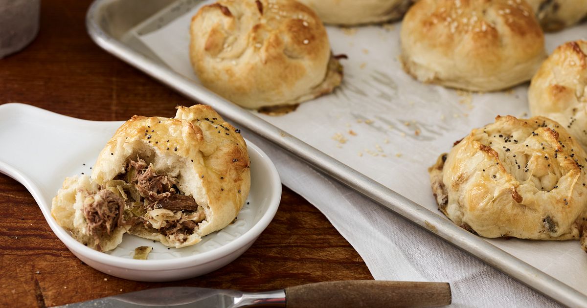 Beef and Caramelized Onion Knishes | Beef Loving Texans | Beef Loving ...