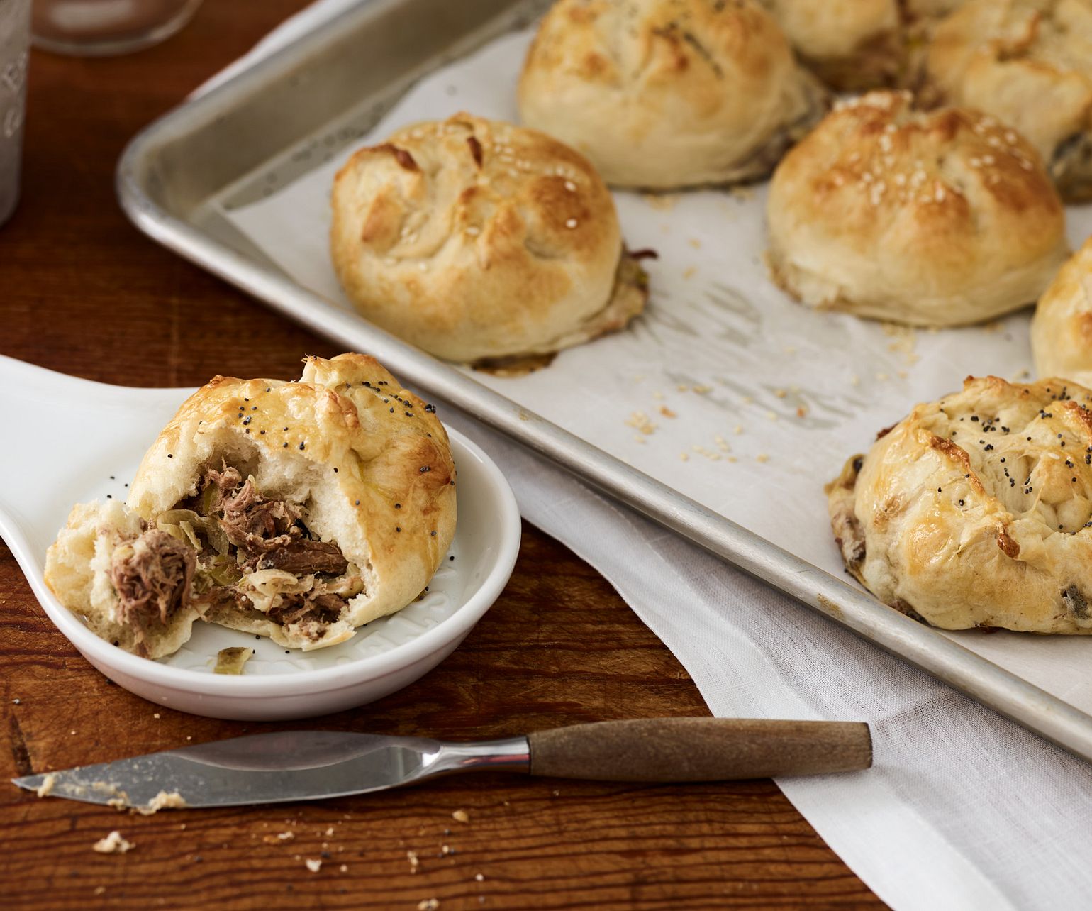 Beef and Caramelized Onion Knishes | Beef Loving Texans | Beef Loving ...