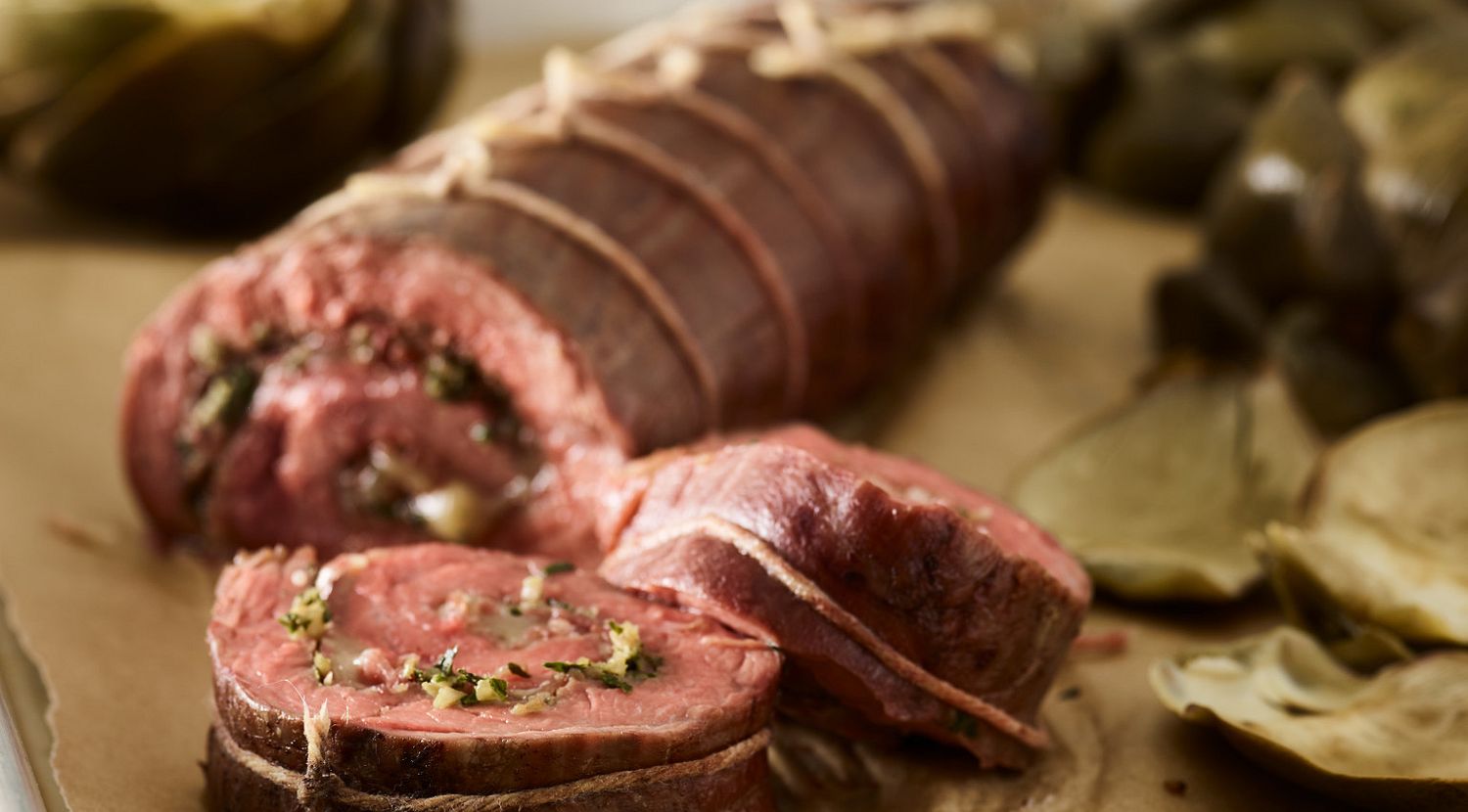 Italian Herb & Cheese-Stuffed Beef Roulade | Beef Loving Texans