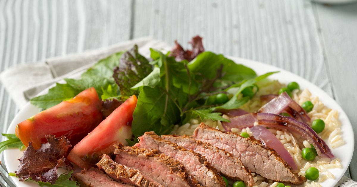 Indian Beef Flank Steak & Rice | Beef Loving Texans | Beef Loving ...