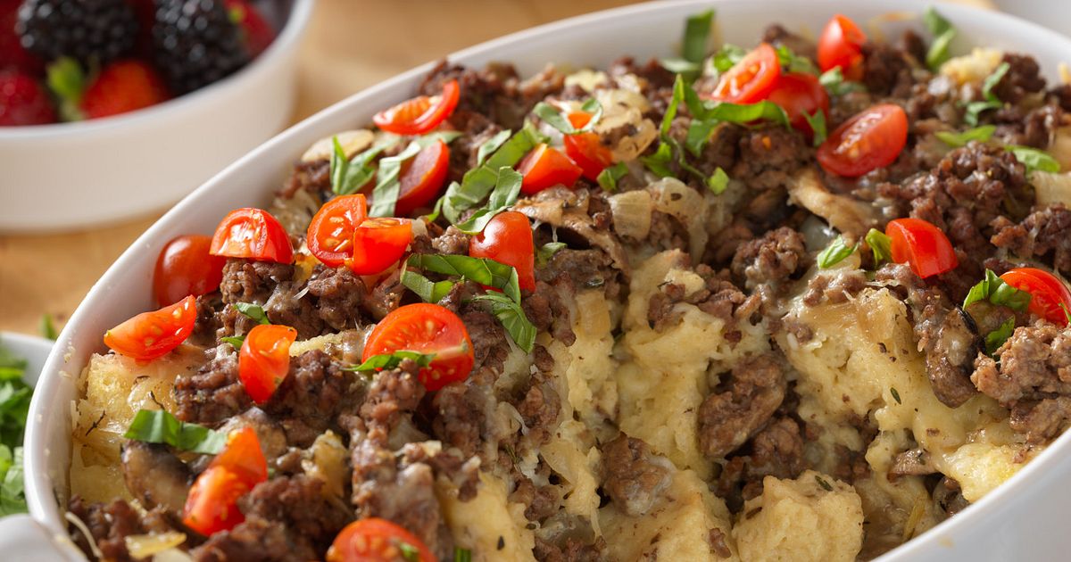 Brunch Beef Strata | Beef Loving Texans | Beef Loving Texans is your ...
