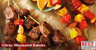 Citrus Rubbed Kabobs