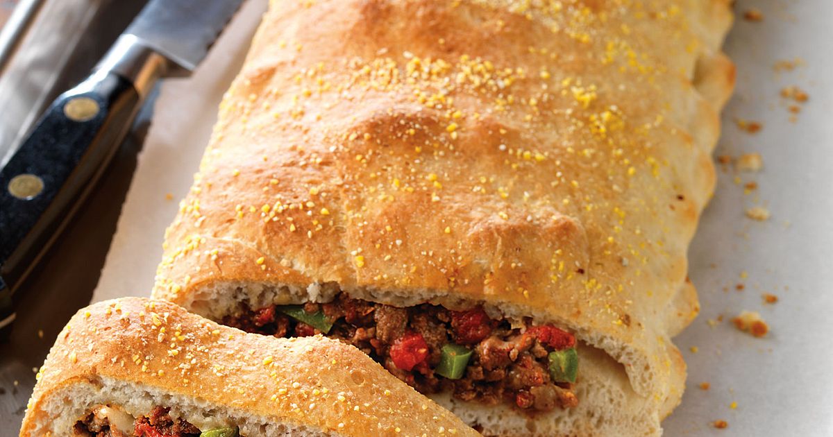 Italian Beef & Cheese Calzone | Beef Loving Texans | Beef Loving Texans ...