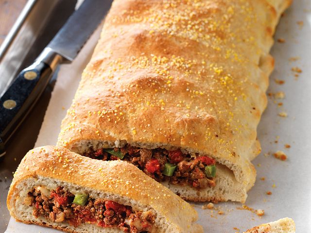 Italian Beef & Cheese Calzone