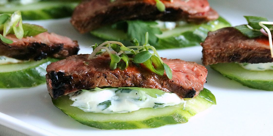 Mini Filet Mignon Appetizers
