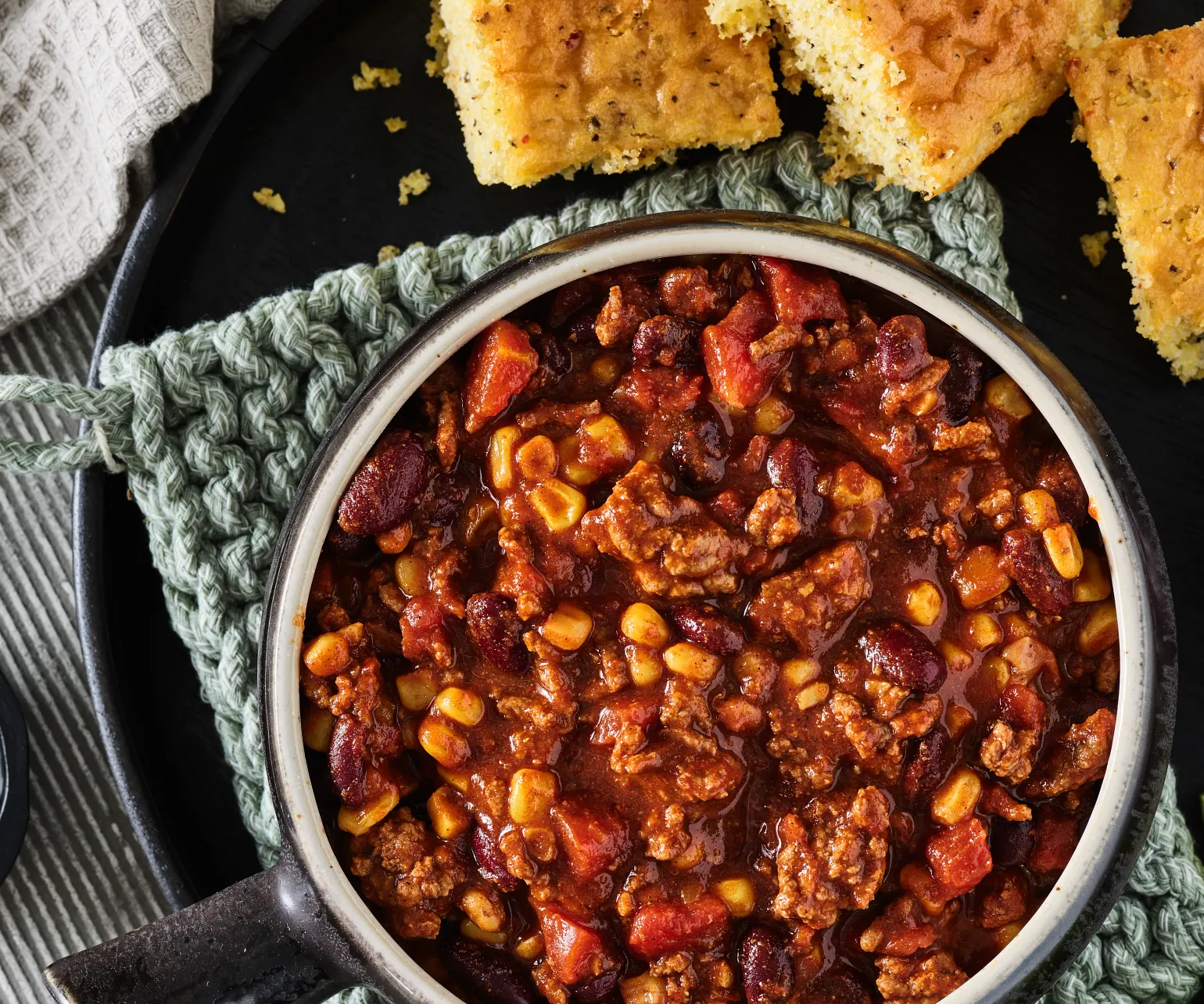 Santa Fe Beef & Corn Chili | Beef Loving Texans | Beef Loving Texans is ...