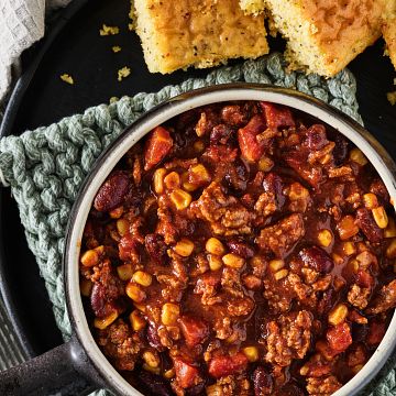 Santa Fe Beef & Corn Chili
