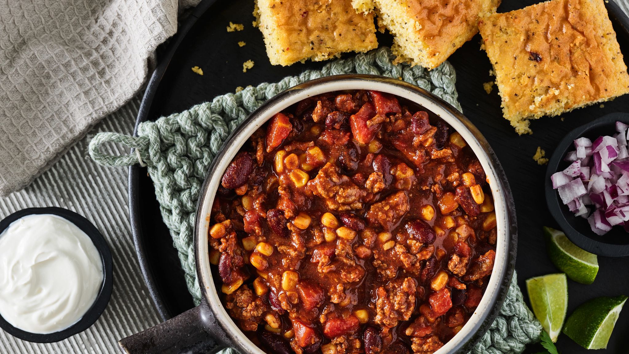 Santa Fe Beef & Corn Chili