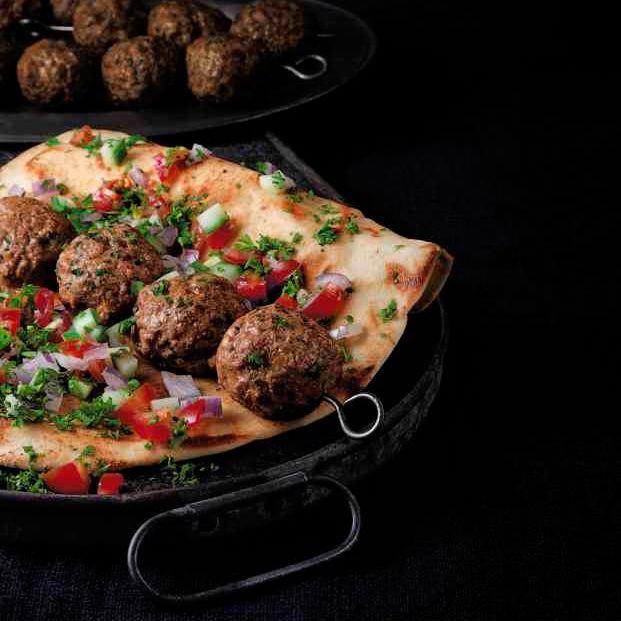 Mediterranean Beef Meatball Kabob | Beef Loving Texans