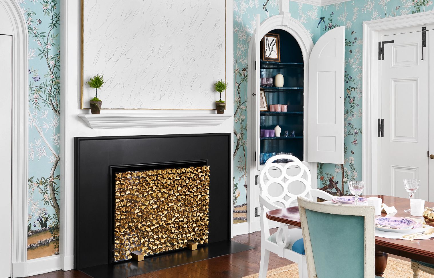 Dining Room | Blackpool Cambria-Quartz Slab