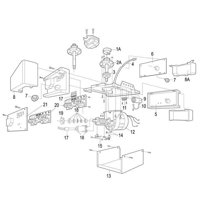 1245R | LiftMaster Model 1245R Chain Drive Opener | LiftMaster