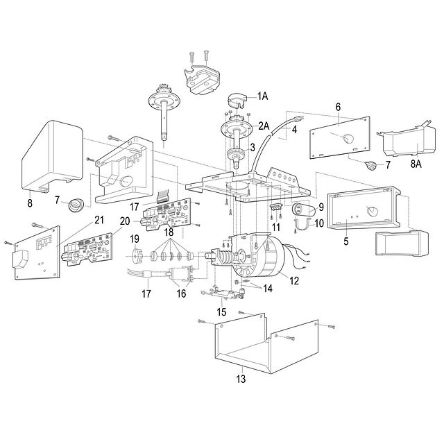 1255R | LiftMaster Model 1255R Chain Drive Opener | LiftMaster