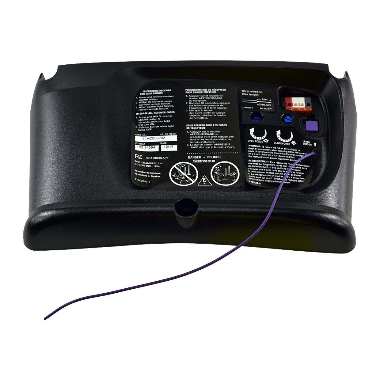 41AC050-1M Replacement Logic Board, AC | Chamberlain Parts & Support ...