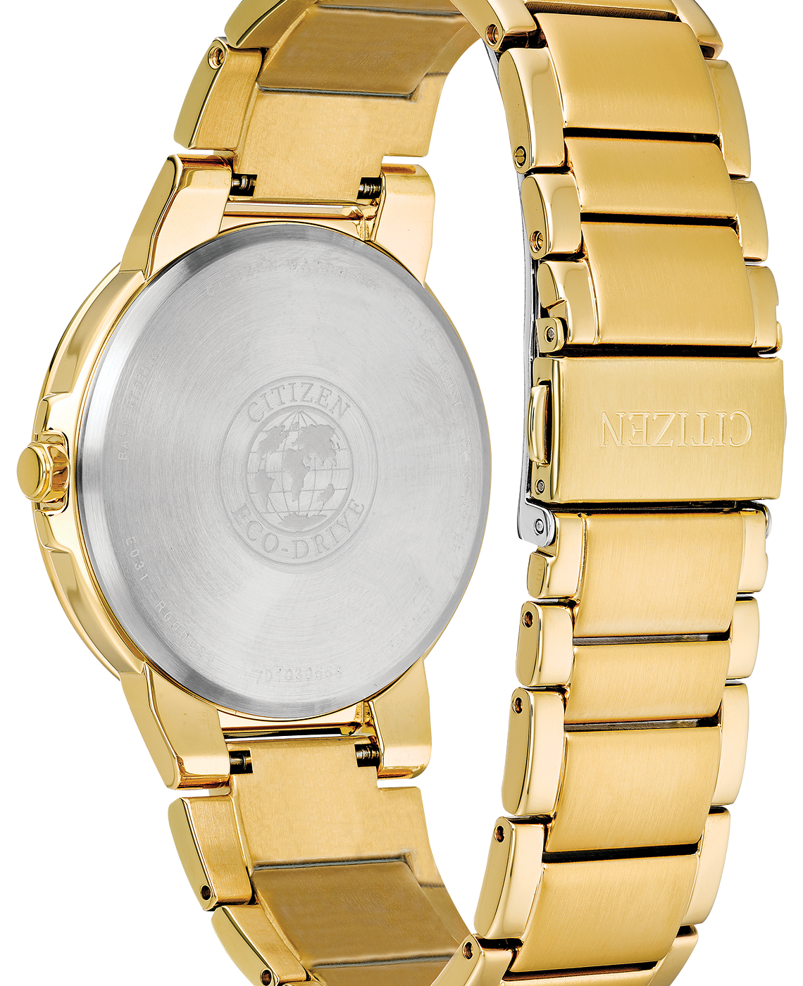 Axiom - Men's Eco-Drive Gold-Tone Champagne Dial Watch | Citizen