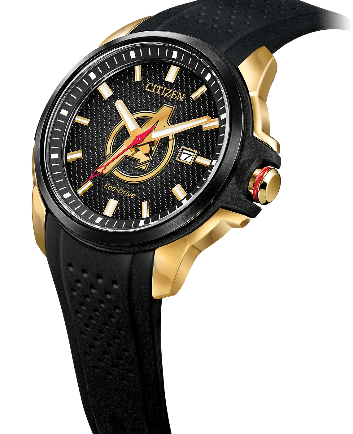 Citizen Marvel Avengers Eco-Drive Gold Stainless Steel Watch | Citizen