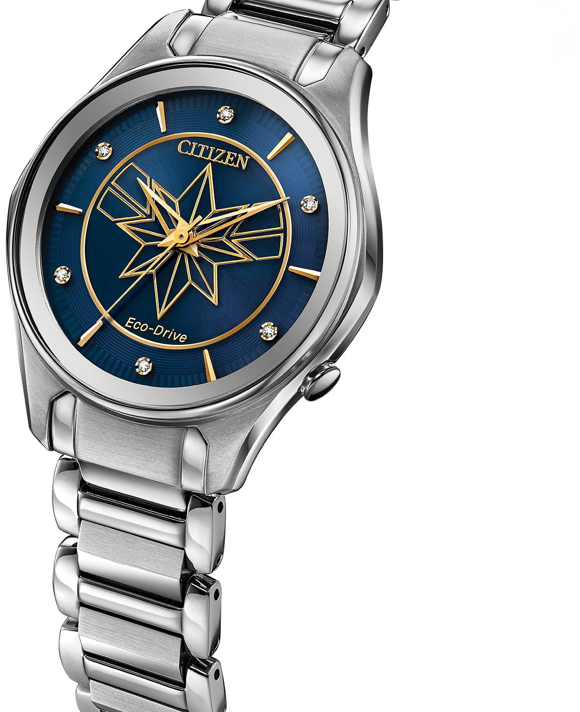 Citizen Captain Marvel Eco-Drive Blue Dial Watch | Citizen