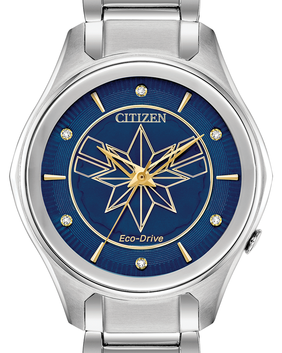 Citizen Captain Marvel Eco-Drive Blue Dial Watch | Citizen