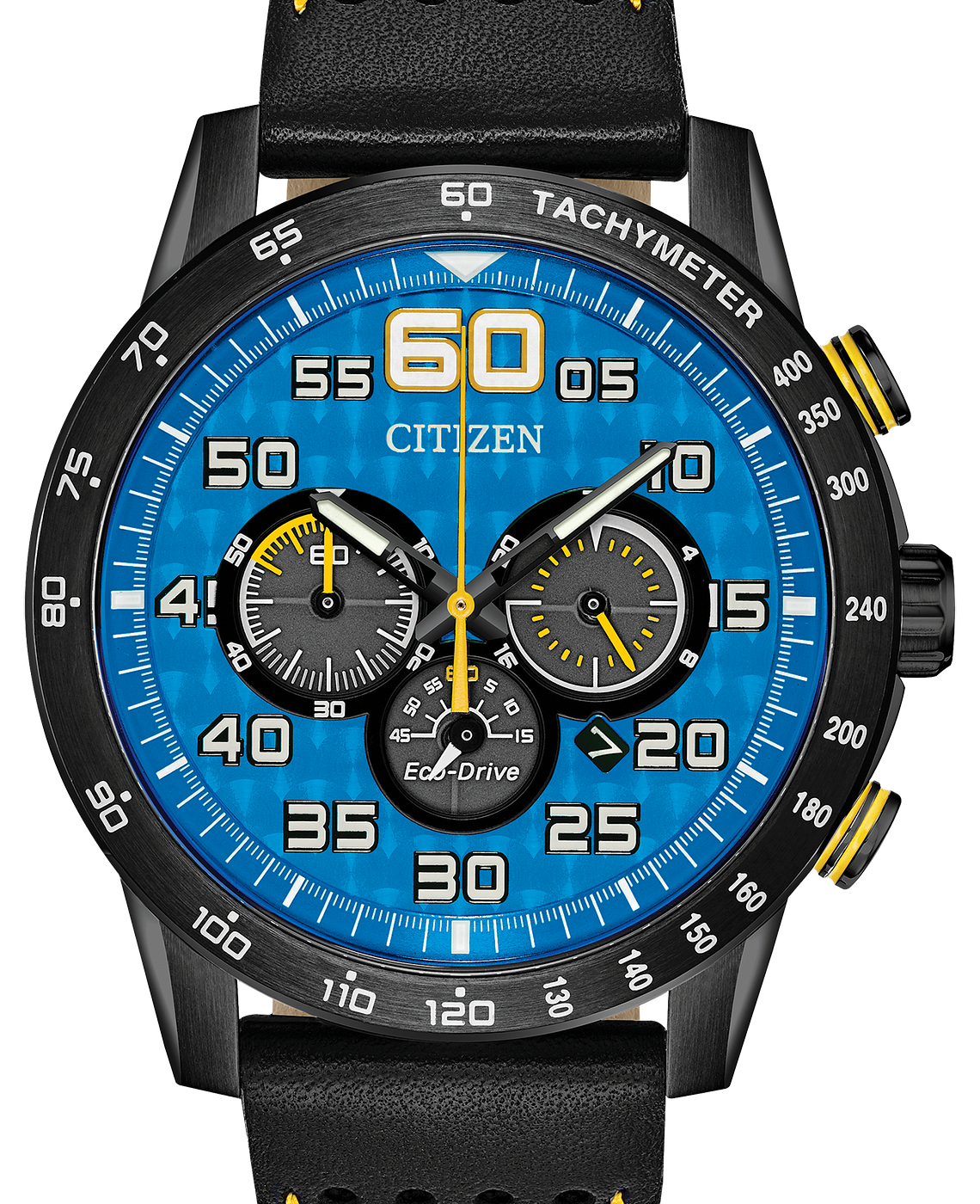 Citizen Primo Chronograph Eco-Drive Blue Dial Watch | Citizen