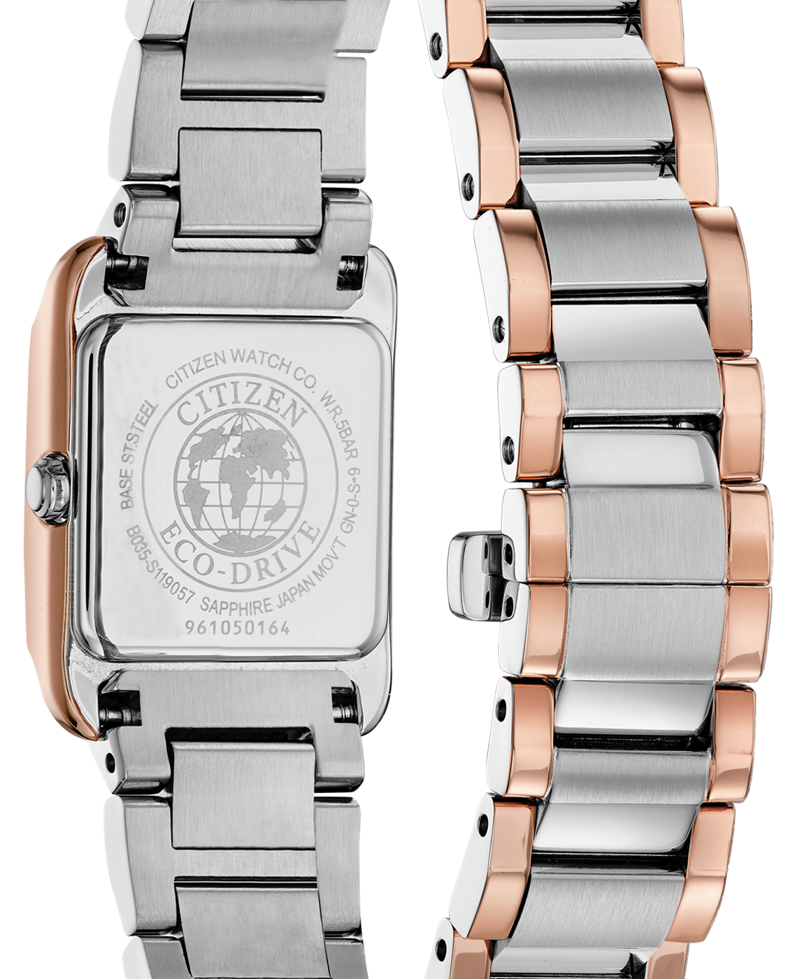 Citizen L Ladies Eco-Drive White Dial Rose Watch | Citizen