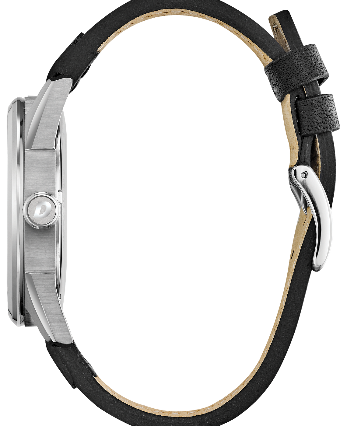 CTO - Men's Eco-Drive BM7410-01A Black Leather Strap Watch | Citizen