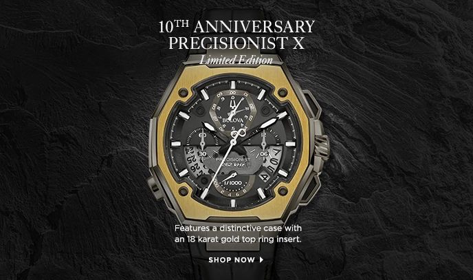 Men's Precisionist Watches Refined Stainless Steel Watches | Bulova