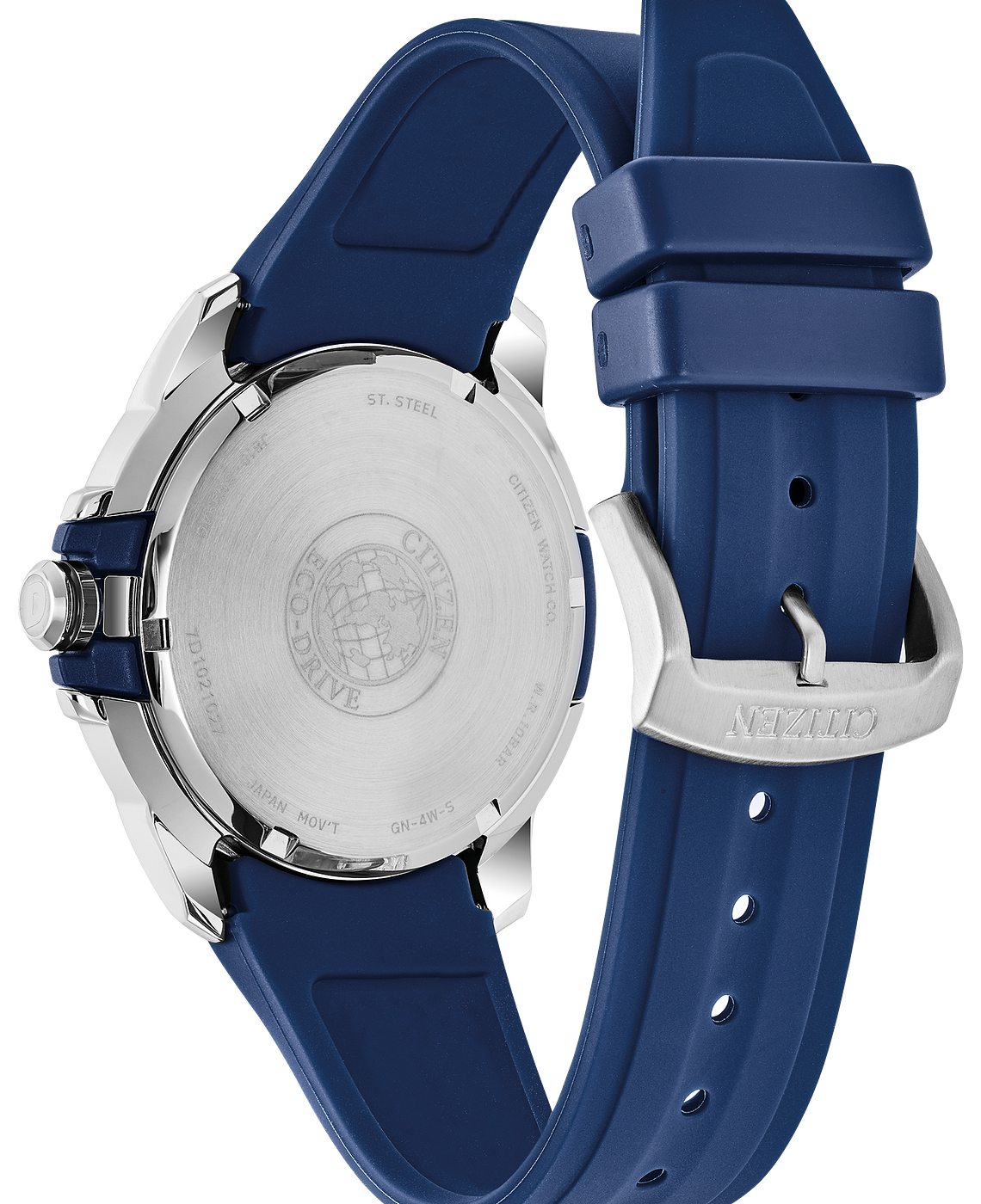 AR - Men's Eco-Drive AW1158-05L Blue Dial Blue Strap Watch | Citizen