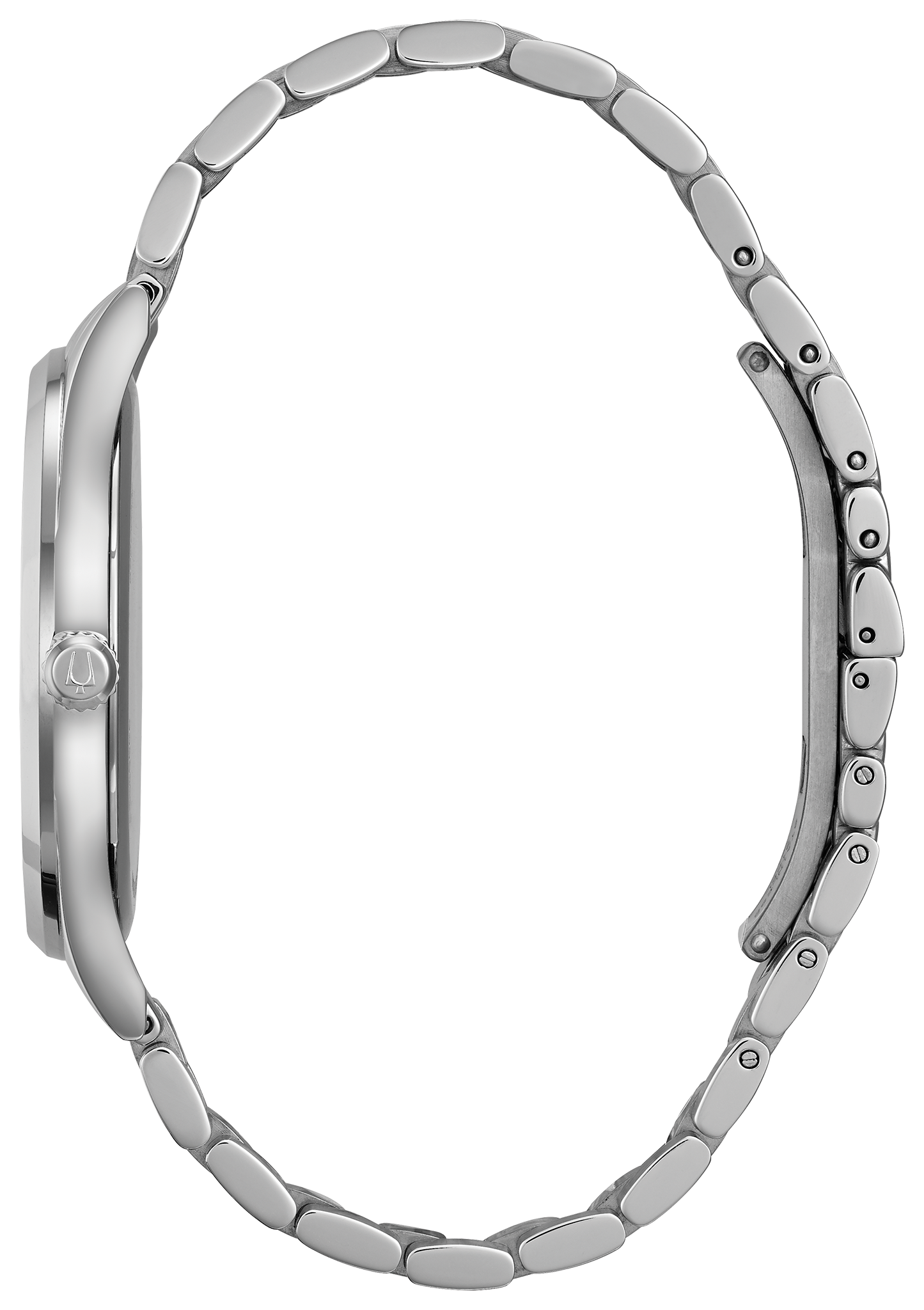 Bulova Men's Classic Grey Dial Stainless Steel Watch | Bulova