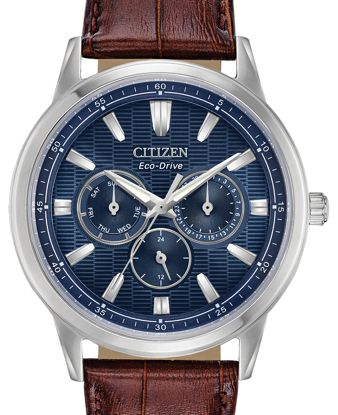 Corso - Men's Eco-Drive BU2070-12L Leather Strap Watch | Citizen
